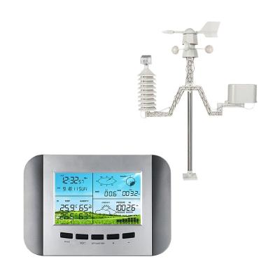 China Rain Range 0 To 9 Indoor Wireless Outdoor Weather Station Wind Speed Range 0-50m/S for sale