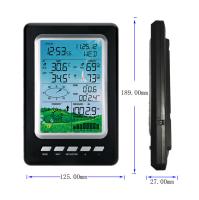 China Multi-Functional  Color Screen Weather Station With Powerful Functions for sale