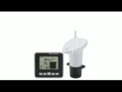 Multifonctionnel ultrasonique de niveau de liquide compteur de réservoir d'eau haute et basse valeur de fonction d'alarme