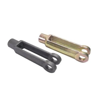 China Carbon Steel Clevis Custom Hydraulic Cylinder Parts Forged for Customer Requirements for sale