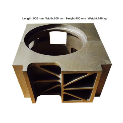China Complex Shape Box Nodular Cast Iron GearBox Castings Resin Sand Process Producer for sale