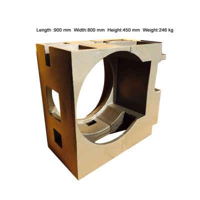 China Complex Shape Box Nodular Cast Iron GearBox Castings Resin Sand Process Producer for sale