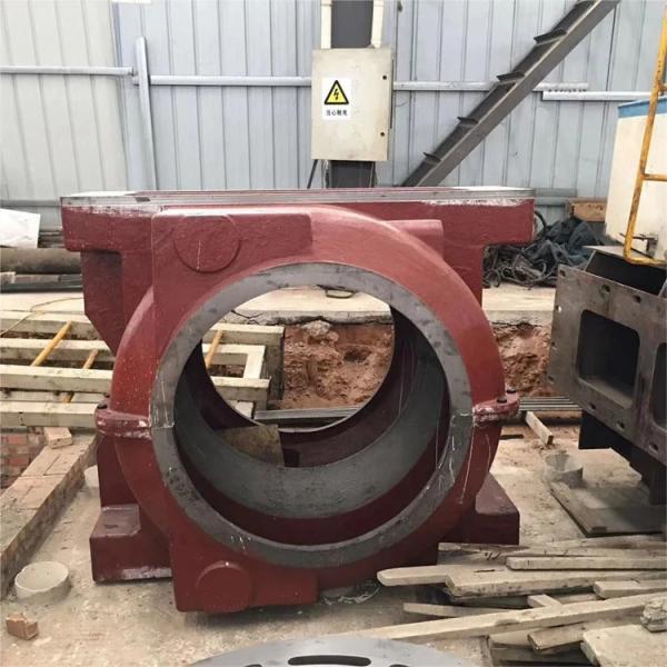 Quality Sand Casting Process Large Cast Steel Pillow Block Bearing Parts for sale