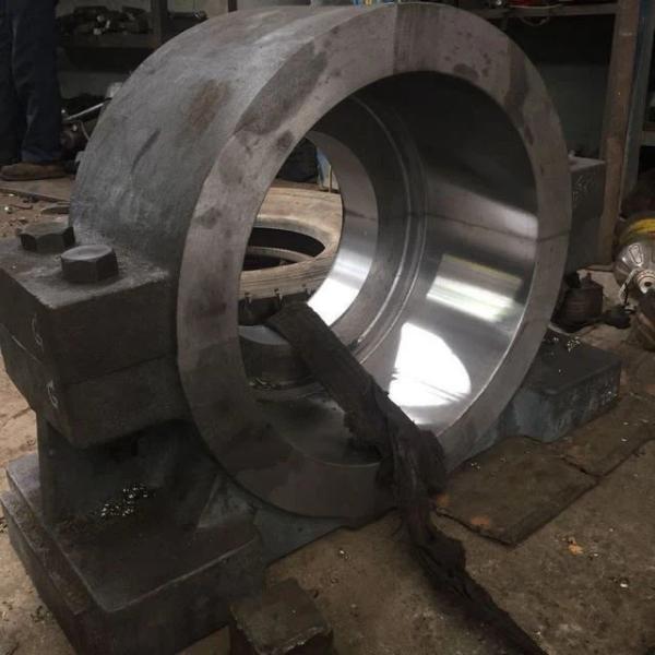 Quality Sand Casting Process Large Cast Steel Pillow Block Bearing Parts for sale
