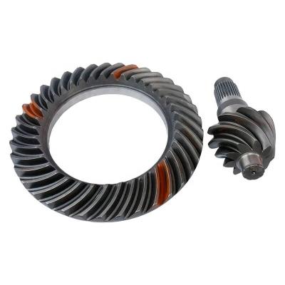 China Near-net Shape Forging Customized Stainless Steel Straight Spiral Gear Forged Bevel Gear for sale