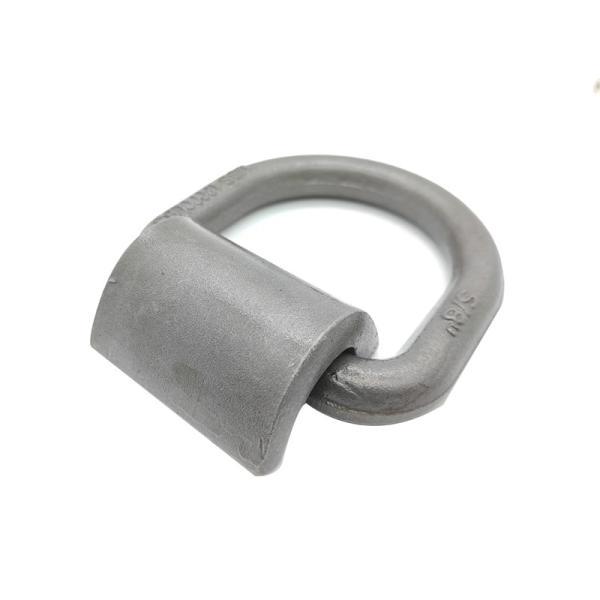 Quality Carbon Steel Heavy Duty Trailer Weld On D Ring Forging Process and Surface for sale