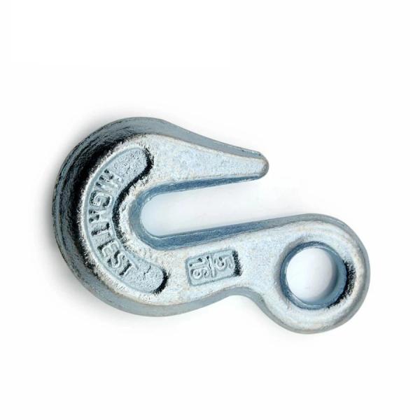 Quality OEM Forgings Lifting Rigging Eye Hook Parts Closed Die Forging Process Forged for sale