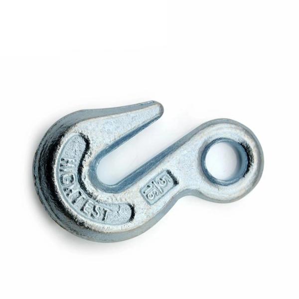 Quality OEM Forgings Lifting Rigging Eye Hook Parts Closed Die Forging Process Forged for sale