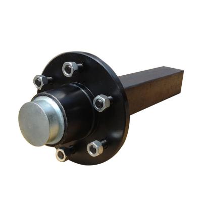 China Light Trailer Stub Hub Spindle Axle Trailer Parts for Enhanced Trailer Performance for sale