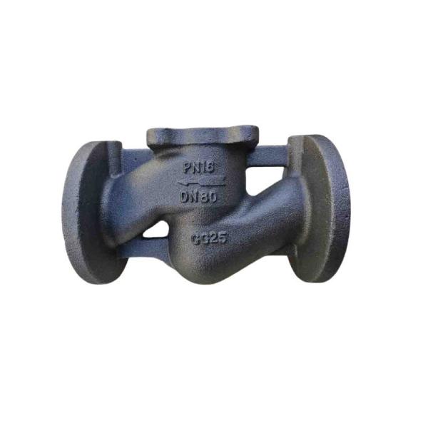 Quality Sand Casting Process Ht200 Ht250 Gray Cast Iron Valve Body Parts For Oil Gas for sale