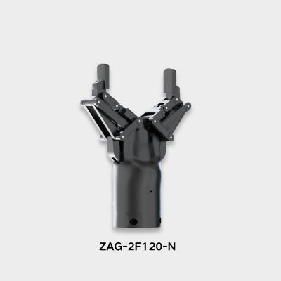 China ZBDynamiX ZAG-2F120-N Two-Finger Parallel Robotic Gripper | 80 N Gripping Force, 120 mm Stroke, ±0.03 mm Repeatability for sale