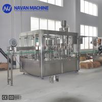 China Full Automatic Small PET Plastic Bottled Water Washing Filling Capping Machine for sale