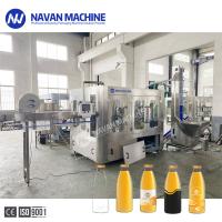 China High Capacity Pulp Juice Filling Machine Plastic Bottles PLC Control for sale