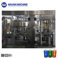 China Automatic Aluminum Can Filling Machine With Liquid Nitrogen Injection for sale
