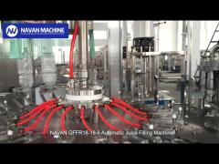 NAVAN GFFR18-18-6 Automatic Juice Filling Machine
