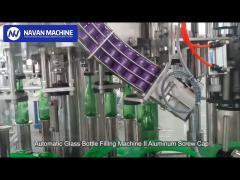 Navan Wine Bottlin g Machine (Glass Bottle with aluminum screw cap)