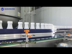 Water Recycle Juice Filling Machine 1500BPH Rinsing For PET Bottle
