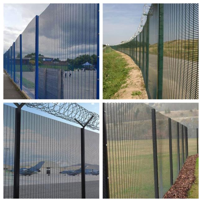 hot sale South Africa Clearvu Anti-Climb Prison Fence Panels 358 High Security Anti Climb Fences