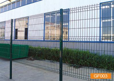 China Square Post 3D Welded V Mesh Security Fencing for sale