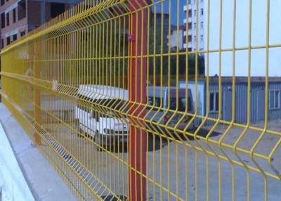 China Galvanized Wire 55X200mm V Mesh Security Fencing for sale