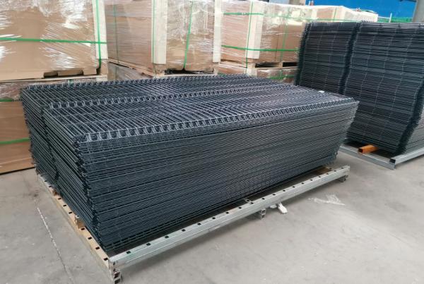 Quality 6mm Welded Mesh Panel Fence 1.8m Hot Dip Galvanized for sale