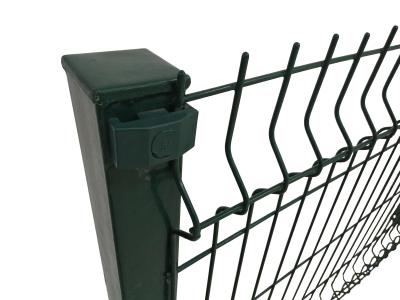 China 3d Galvanized Garden Wire Mesh Fence Pvc Painting / PE Coated for sale