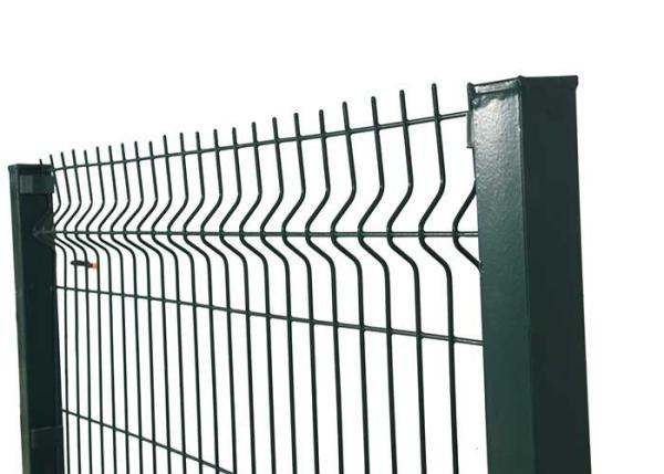 Quality Sustainable Pvc Coated 3d Curved Welded Wire Mesh Fence Panel barricade fence for sale