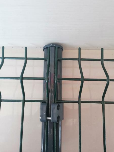 Quality Curved Welded Mesh Bend Security Fence Panel Triangle Bend Fence 3D Fence for for sale