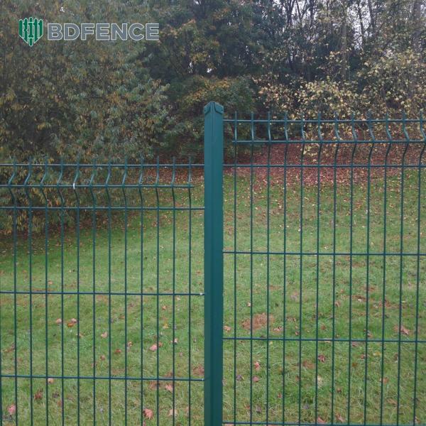 Quality Home Outdoor Security Curvy Welded Wire Fence 3D Curved Welded Pvc Garden Fence for sale