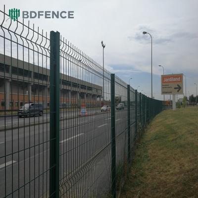 China 50x100mm Corrie V Mesh Panel Fence / V Mesh Security Fencing for sale