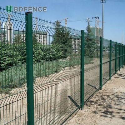 China High Security Wire Mesh Fence 3D V Bending Curved Garden Farm Fence for Perimeter Security for sale