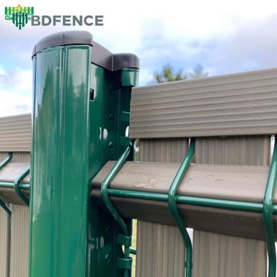 China High Security Wire Mesh Fence 3D V Bending Curved Garden Farm Fence for Perimeter Security for sale
