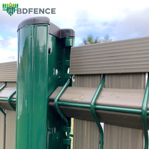 Quality High Security Wire Mesh Fence 3D V Bending Curved Garden Farm Fence for for sale
