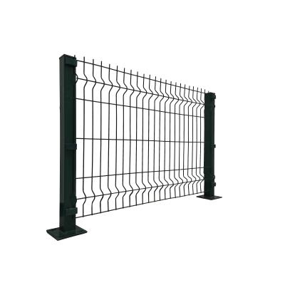 China Outdoor 3d Curved Pvc Coated Welded Wire Mesh Fencing For Garden And Farm Protection 3d Fence for sale