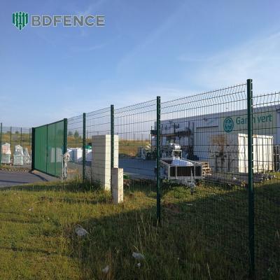 China Easy Assembly Pvc Coated 3d Welded Wire Mesh Fence For Garden Security for sale