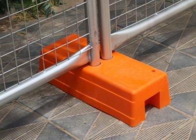 China Pre Galvanized 75*150mm Mesh Temp Construction Fence for sale