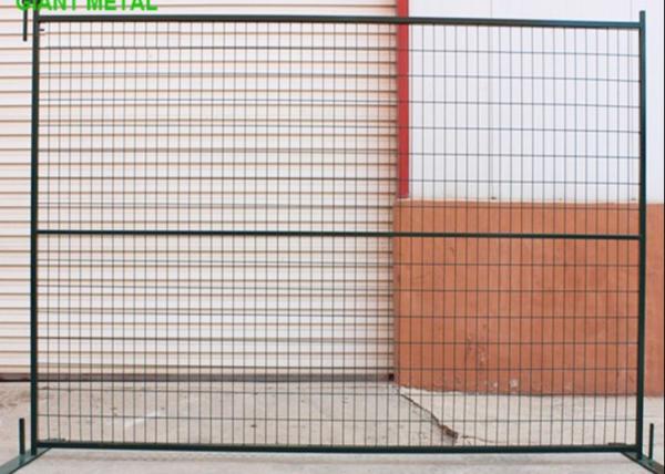 Quality Easily Assembled Canada Galvanized Movable 6ft Temporary Site Fencing for sale