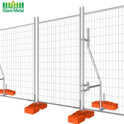 Quality Australia 6x12 Portable 2.1m High Galvanized Temporary Fence Panel for sale