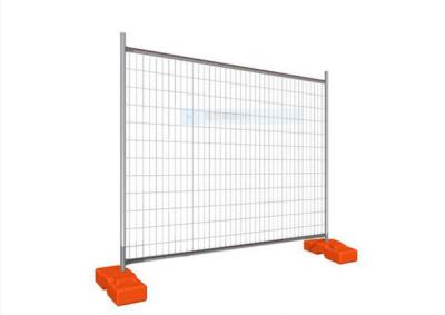 China Easily Assembled Temp Construction Fence 2.1 Meter Height Galvanized Tube for sale