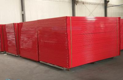 China 12ft X 6ft Temp Construction Fence Public Safety Movable Frame Square Canada Standard for sale