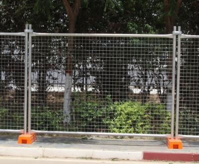 Quality 6ft Height Temporary Barrier Fence Public Safety Mild Steel Wire Tube Welded for sale