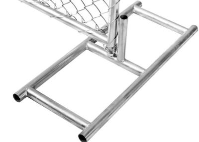 China Chain Link Mesh American Temp Construction Fence 7 Ft Height Frame Tube for sale