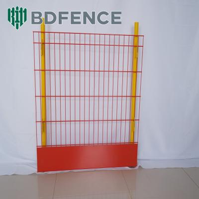 China Edge Safety Fence Barrier Building Construction Fall Protection Security Mesh Wire Gate Kitchen Party for sale