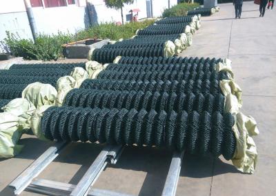 China ISO certificate Round Post Modern Chain Link Fence for sale