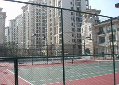 China Playground Quick Assembly Diamond Chain Link Fence for sale