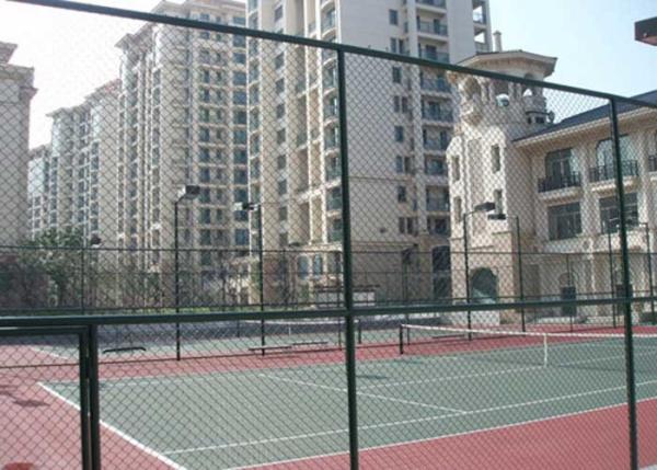 Quality Playground Quick Assembly Diamond Chain Link Fence for sale