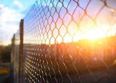 Quality Zoo Mesh Smooth Surface Diamond Chain Link Fence for sale