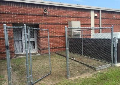 China hot dip Galvanized 2"x2" Temporary Chain Link Fence for sale