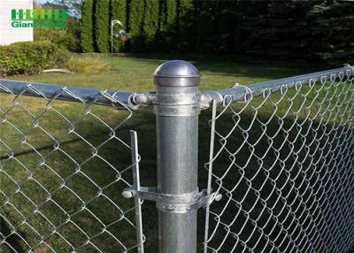 China Portable Low Carbon Steel Wire Diamond Chain Link Fence for sale