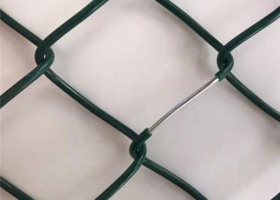 China Closely Spaced Cyclone Wire Diamond Chain Link Fence for sale